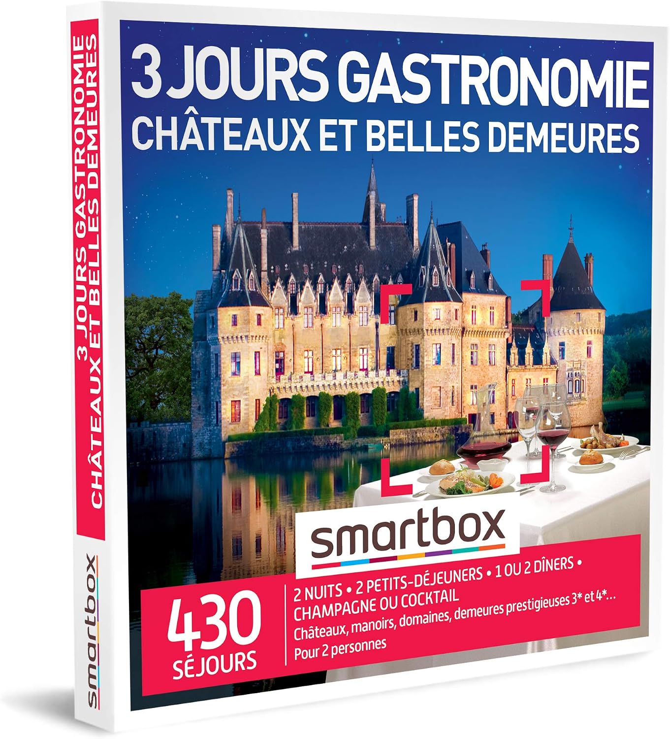 SMARTBOX - Coffret Cadeau Couple - Cadeau original : Séjour de 3 jours ...