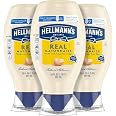 Amazon.com : Hellmann's Real Mayonnaise Squeeze Bottle 3 Count a Rich ...