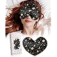 Amazon.com: Miss Adola Silk Weighted Eye Mask - Microwave Eye Mask Heat ...