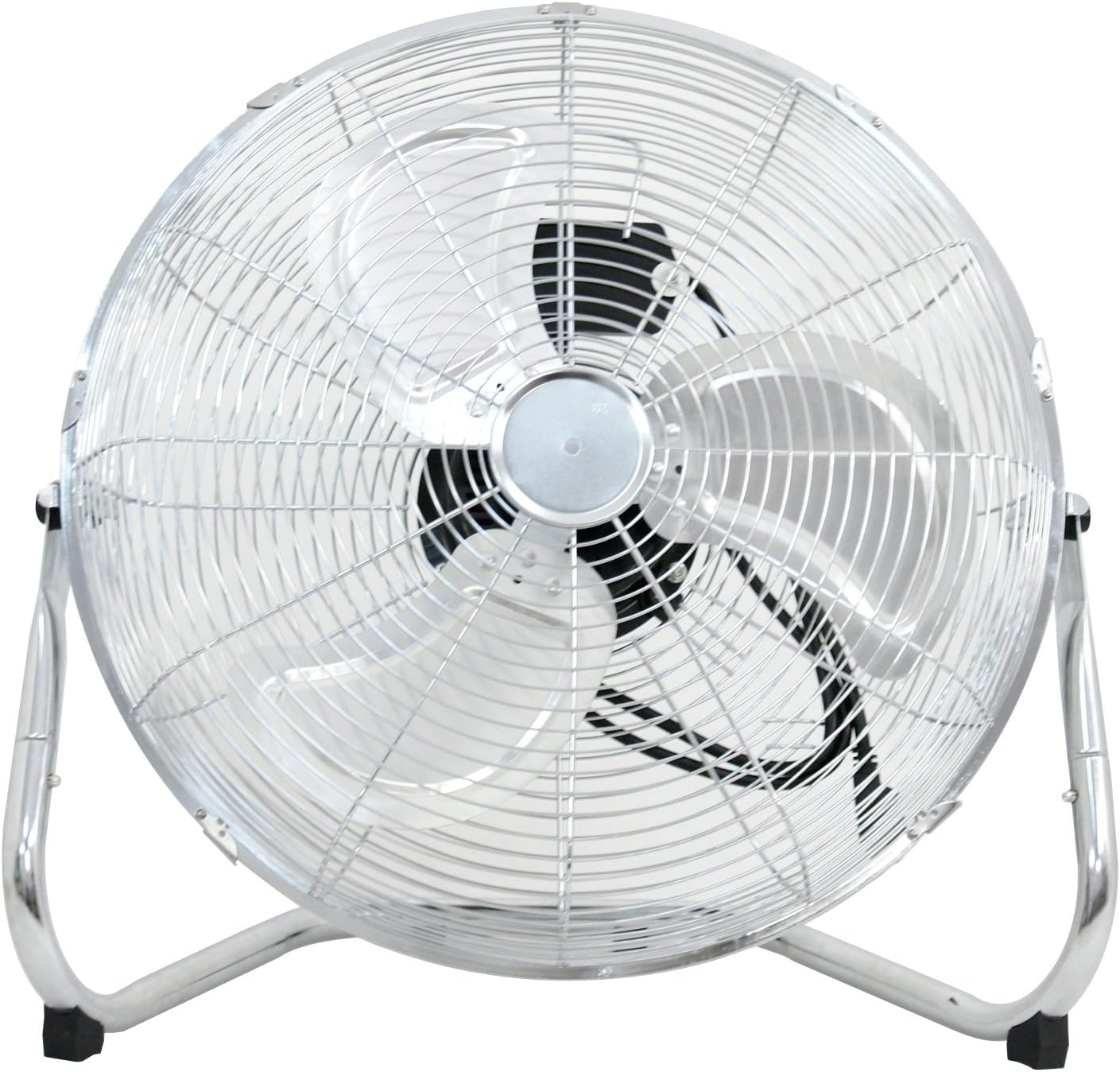 Amazon.com: Smartxchoices 18" Silver High Velocity Floor Fan Portable ...