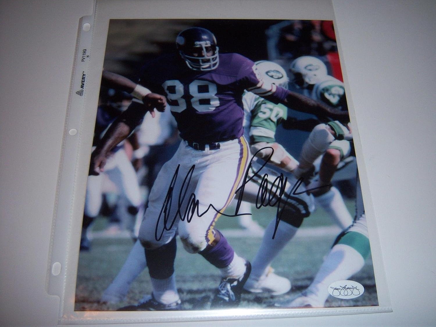 Alan Page Vikings, hof Jsa/coa Signed 8x10 Photo - Autographed NFL ...