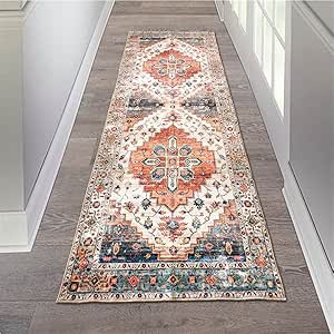 Amazon.com: Aopota Runner Rug for Bedroom 2x6ft Non Slip Distressed ...