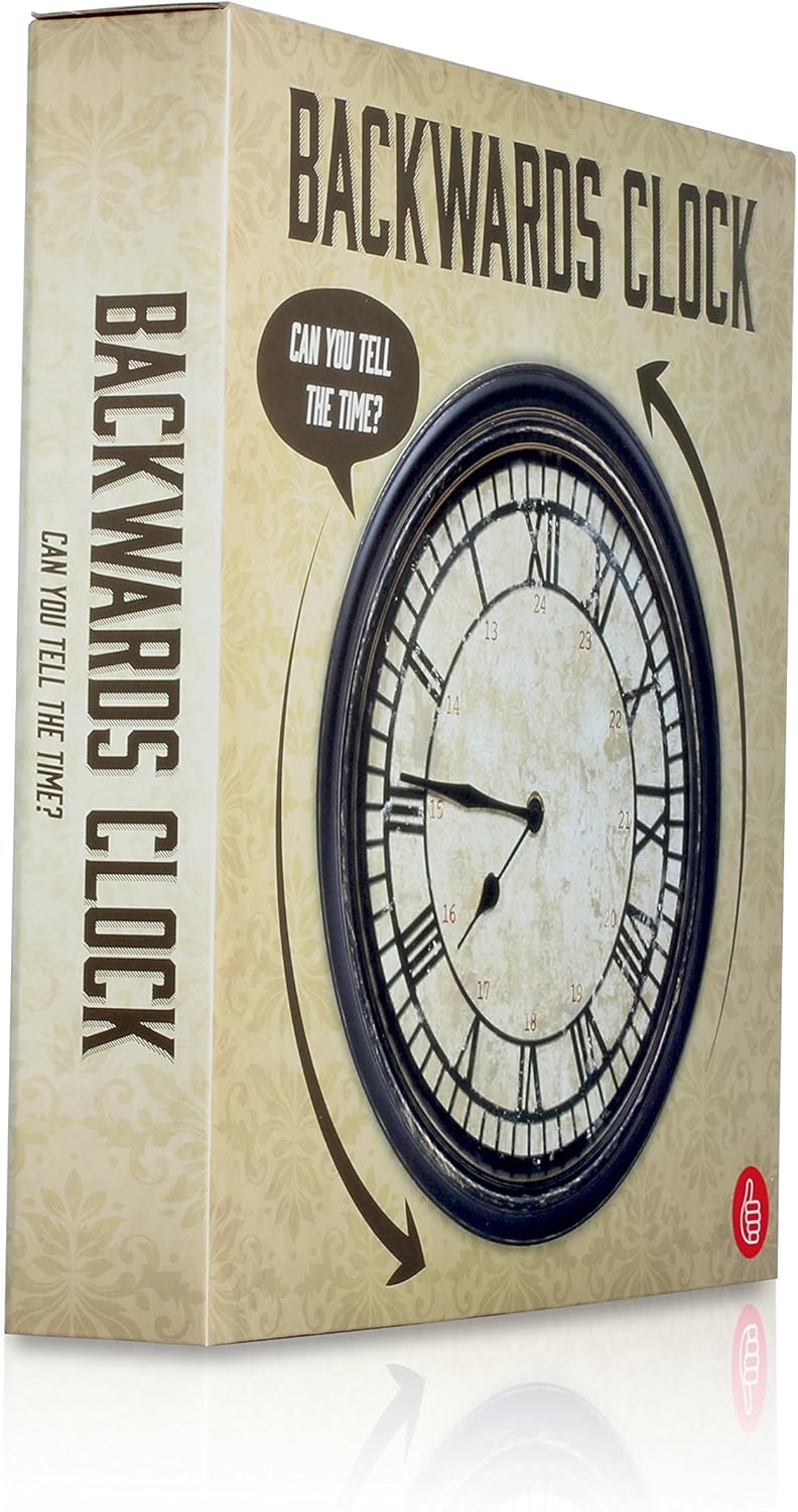 Novelty Antique Backwards Clock – BigaMart