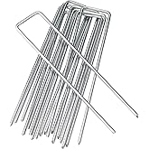 Amazon.com : Landscape Staples, 100 Packs 6 Inches Heavy Duty 11 Gauge ...