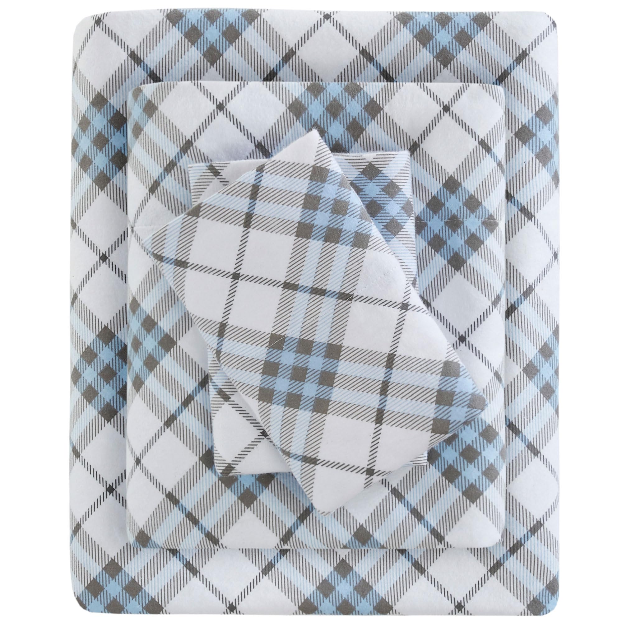 True North by Sleep Philosophy Cozy Flannel Warm 100% Cotton Sheet ...