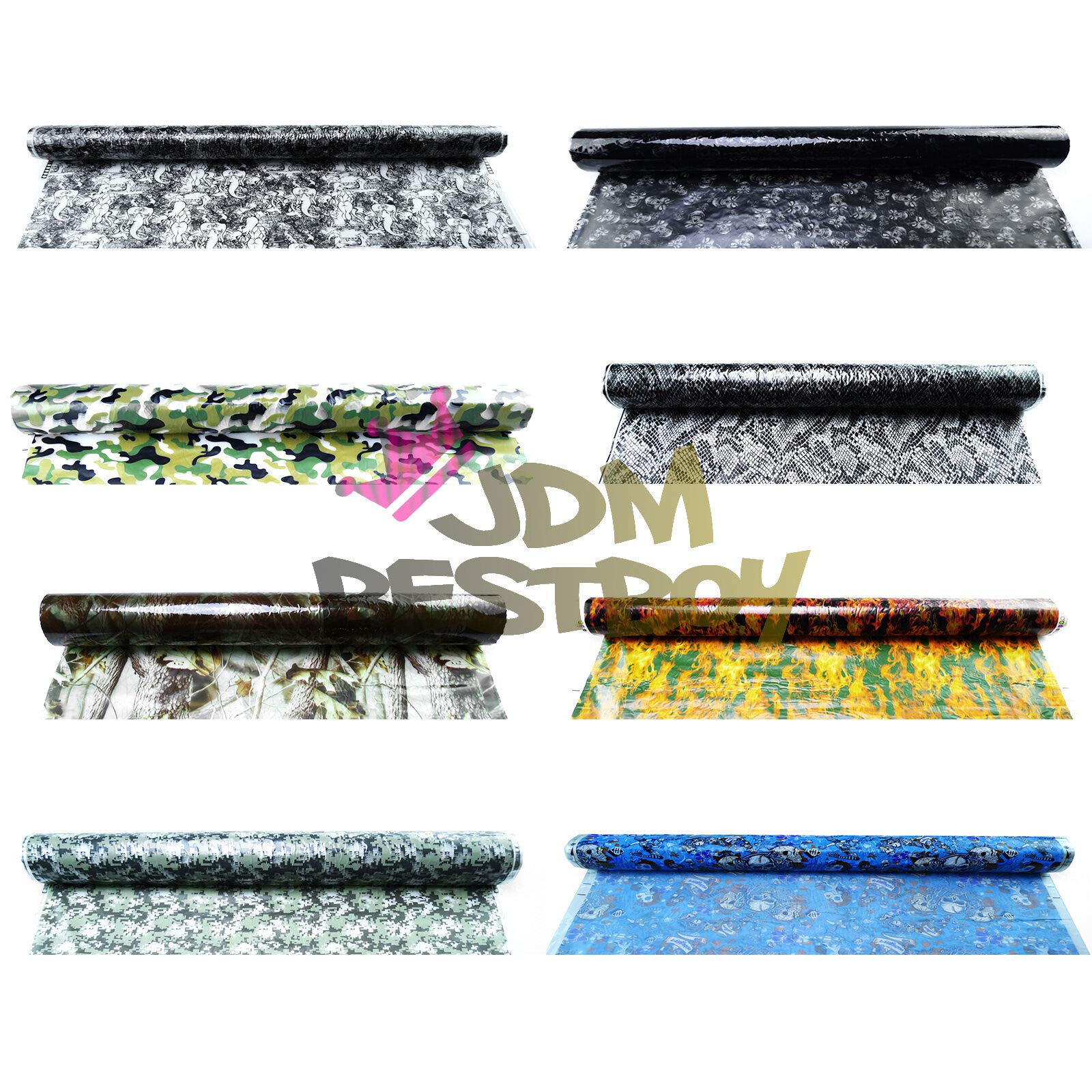 Hydrographic Film Hydro Dipping Dip Water Transfer Printing Marionette Doll Skull Print ...