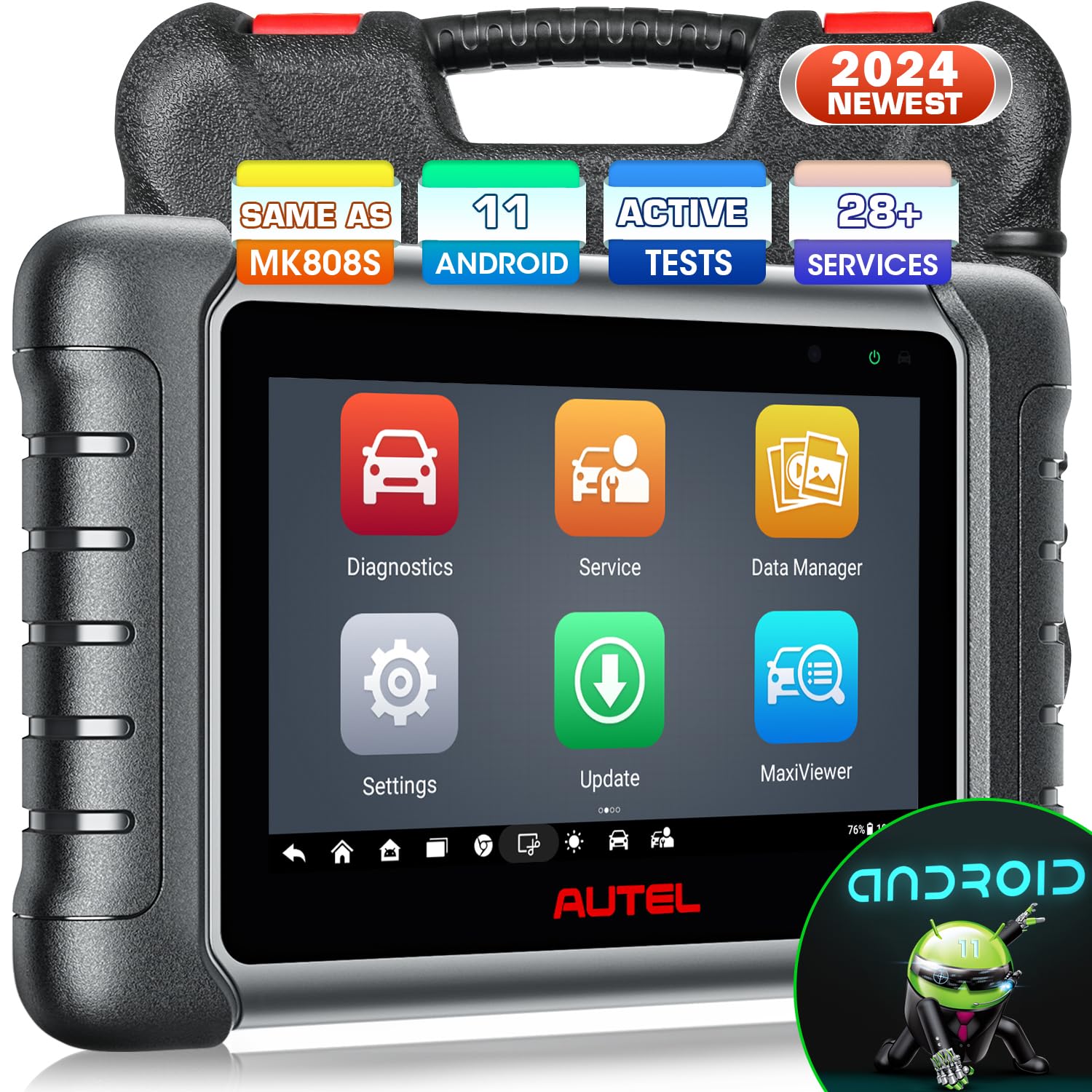 Mua Autel MaxiCheck MX808S OBD2 Scanner, 2024 Superfast OS 11, 3000 ...