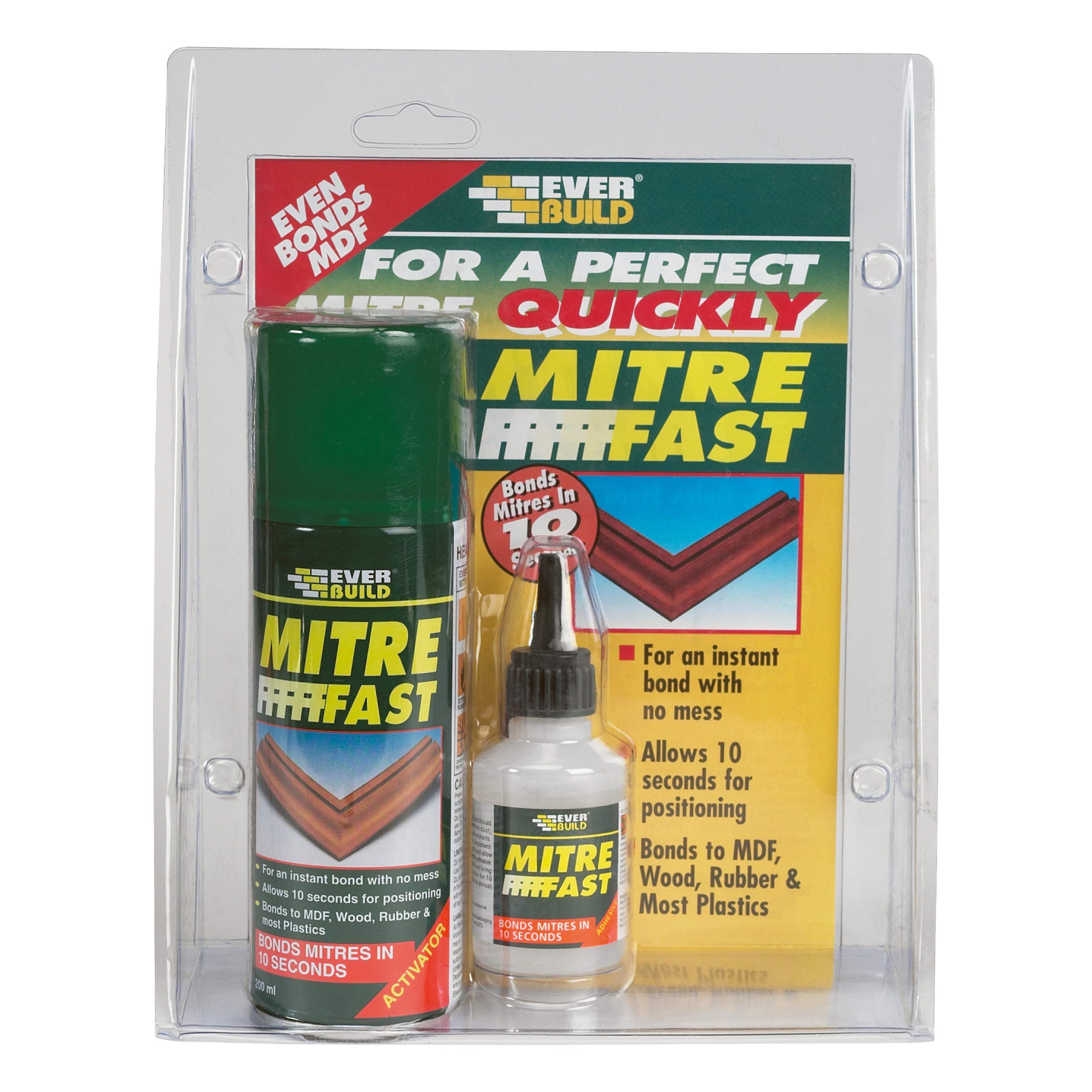 Mua Everbuild Mitre Fast Two Part Bonding Kit – Suitable for Mitre ...