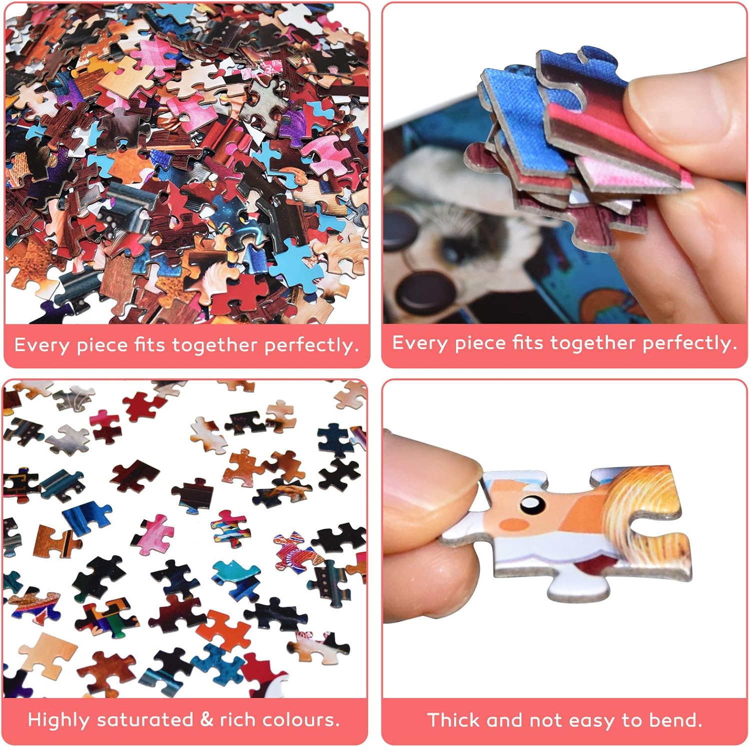HUADADA Jigsaw Puzzles for Adults 1000 Puzzles for Adults 1000 Pieces ...