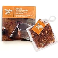 Amazon.com : Mighty Leaf Organic African Nectar Tea, 100 Tea Pouches ...