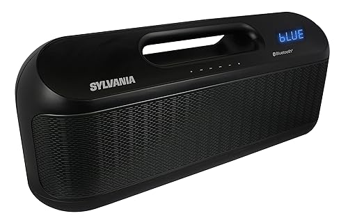 Sylvania SP399 Portable Bluetooth Speaker with FM Radio (Black) in ...