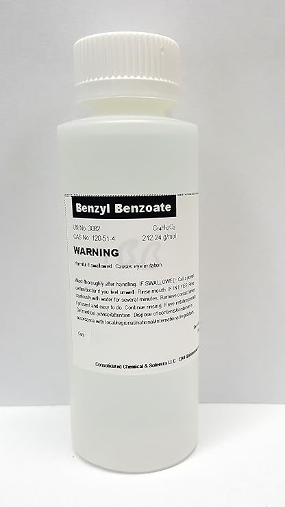 Amazon.com: CCS Benzyl Benzoate 60ml (2 fl oz) High Purity Fragrance ...