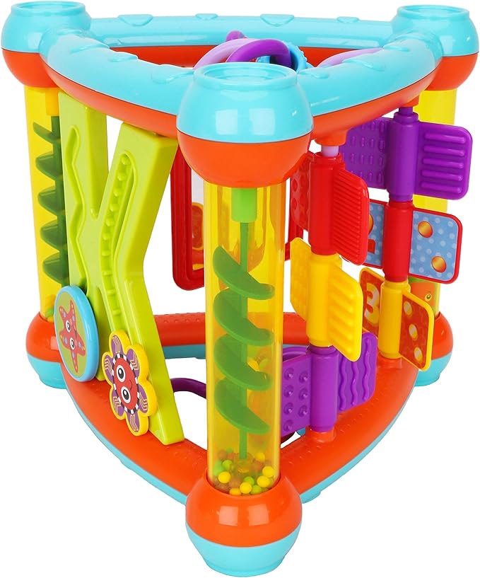 Toyland® 17cm My First Activity Triangle - 5 Sided Learning & Fun ...
