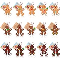 Amazon.com: 45 Sets Christmas Gingerbread Man Craft for Kids Christmas ...
