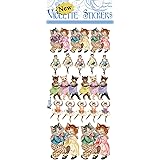 Amazon.com: Violette Stickers Row of Cats