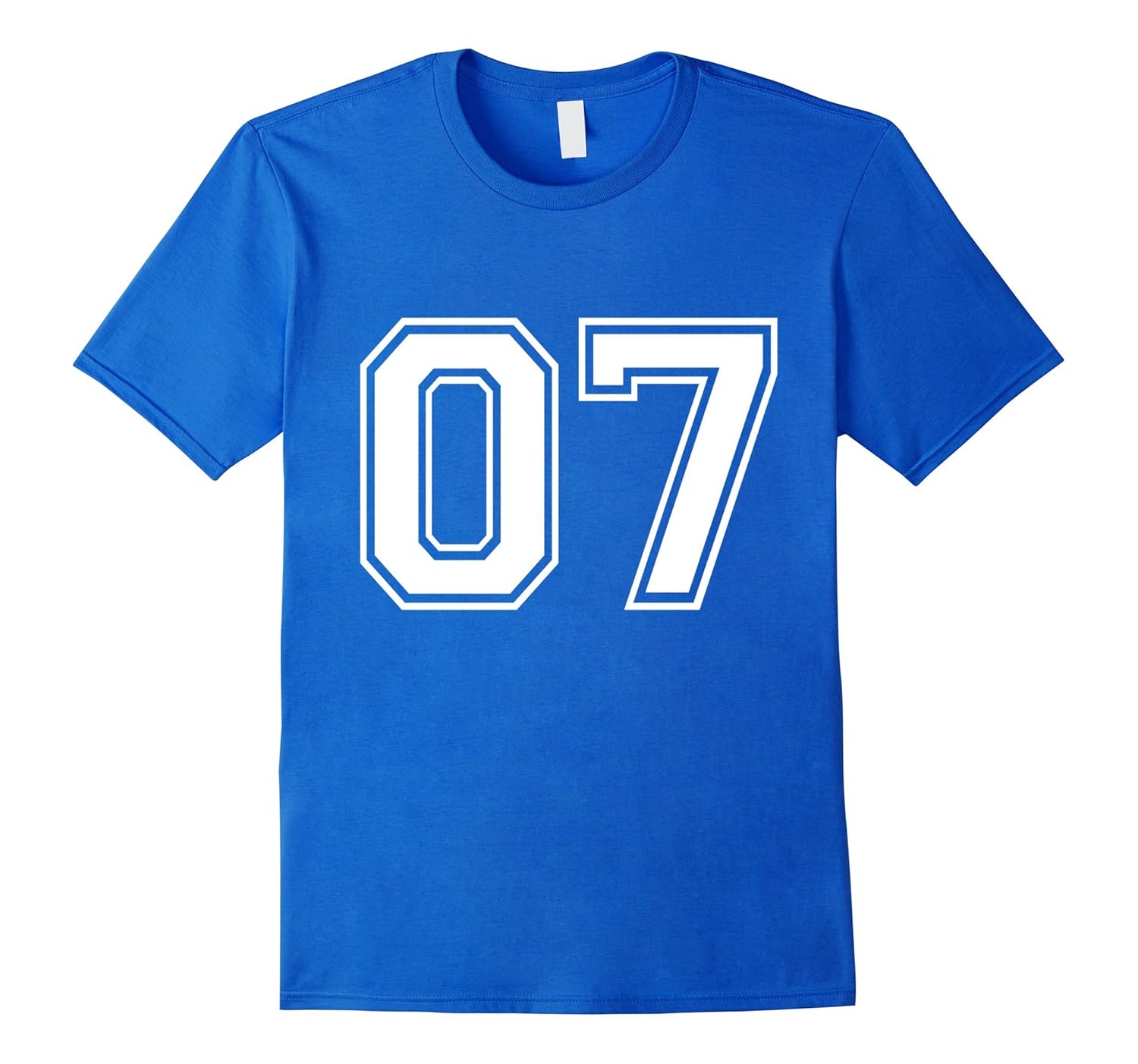07 Sports Number Jersey Player Team Fan T-Shirt-TD – Teedep