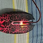 Amazon.in: Buy MFTEK Tag 1 2000 dpi LED Backlit Wired Gaming Mouse with ...