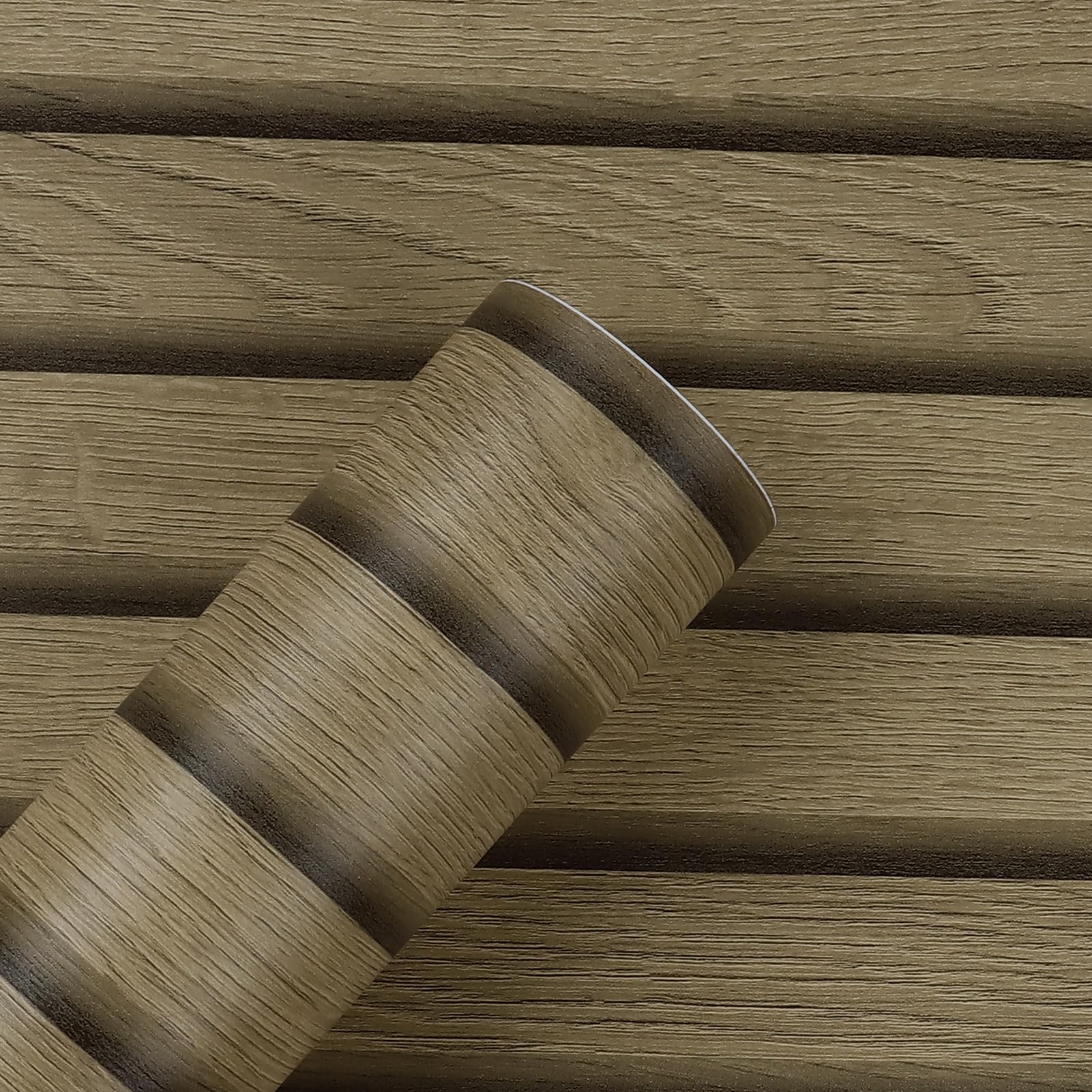 Skyblur Faux Wood Slat Wall Panel Peel and Stick Wallpaper, Wood Slat ...