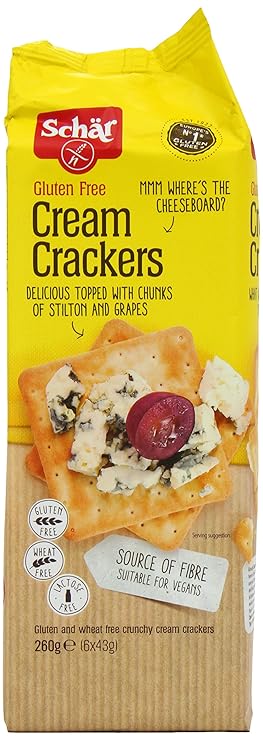 Schär Gluten Free Cream Crackers, 260 g: Amazon.co.uk: Grocery