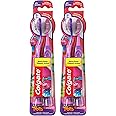 Amazon.com : Colgate Kids Toothbrush, Trolls, Extra Soft with Suction ...