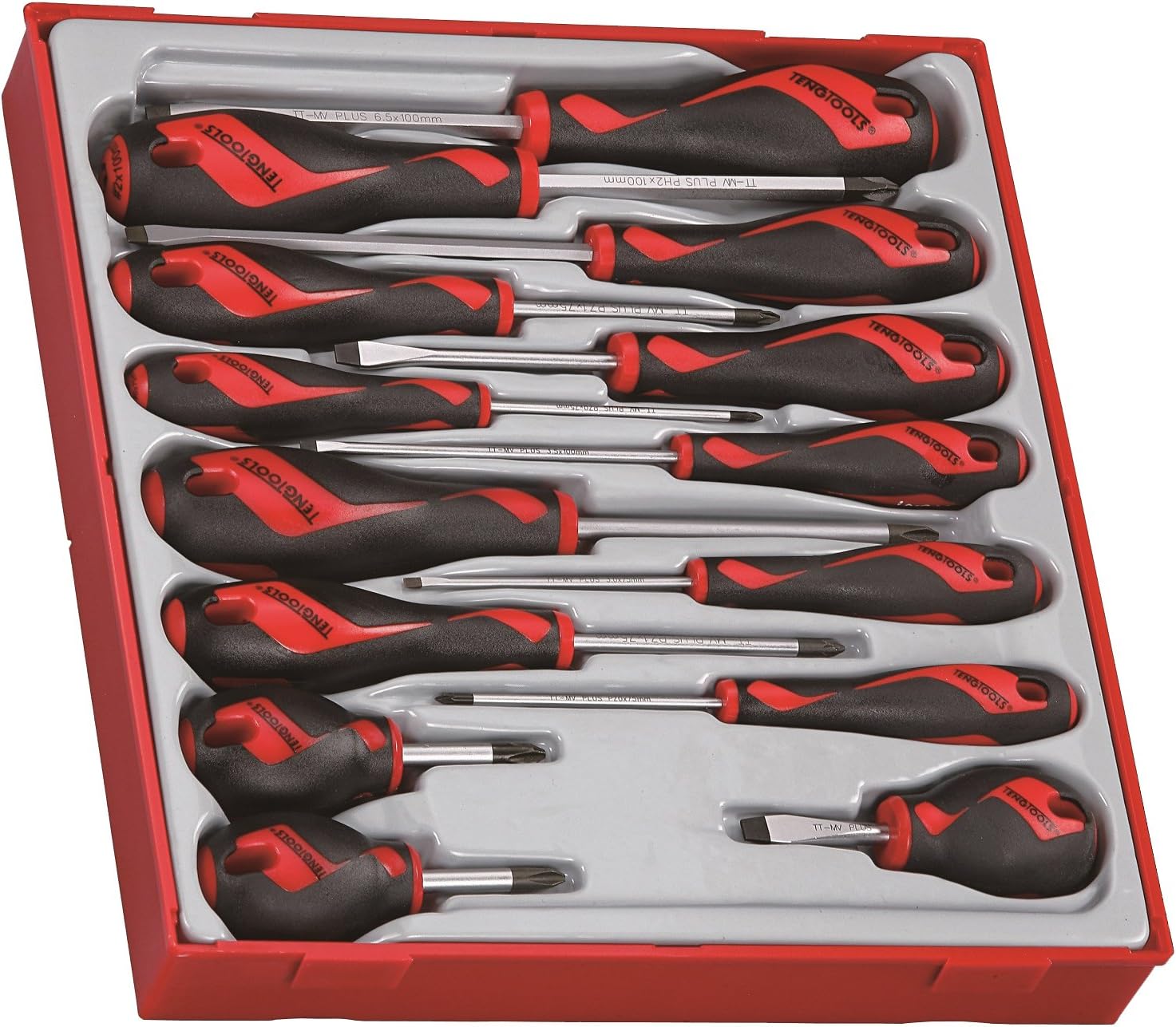 Teng Tools 14 Piece Screwdriver Set Tool control system - TTD914N ...