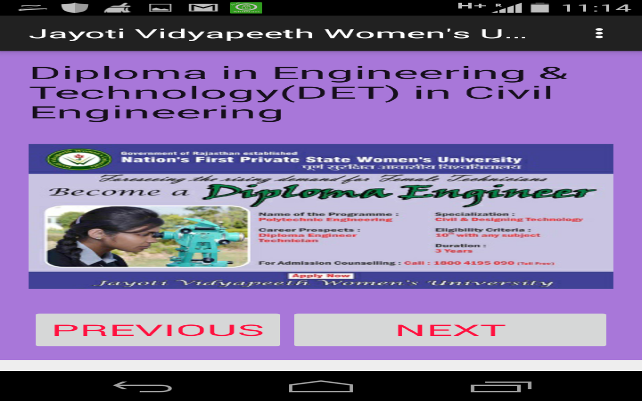 Jayoti Vidyapeeth Women's University:Amazon.co.uk:Appstore for Android