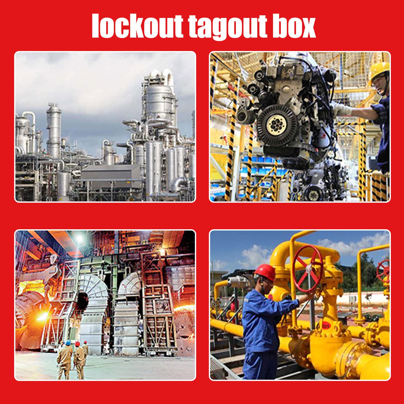 Mua Alamanda Lockout Tagout Station Loto Hasp Lockout Steel Cable ...