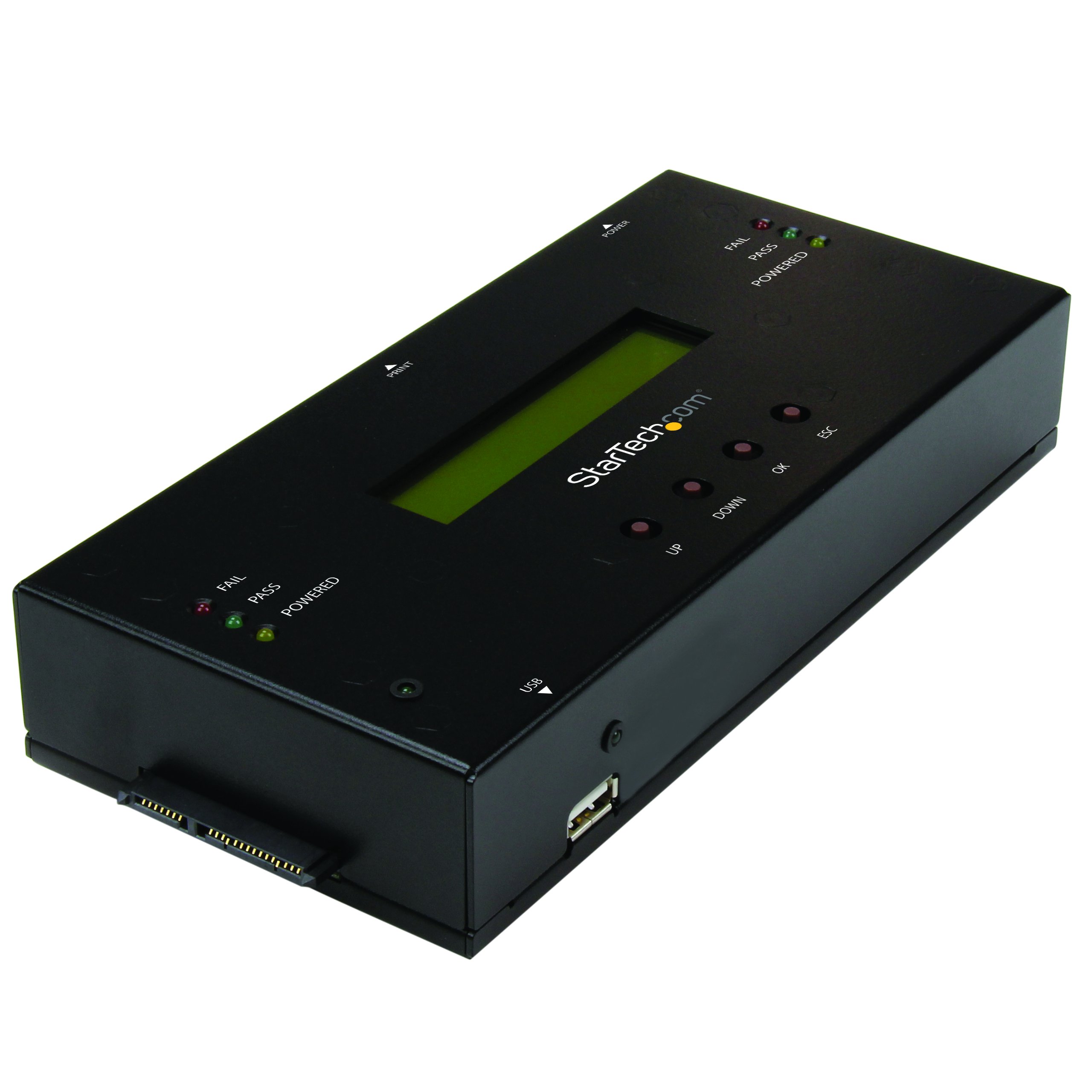 StarTech.com SATSASDUPE11 1:1 Standalone Hard Drive Duplicator and ...