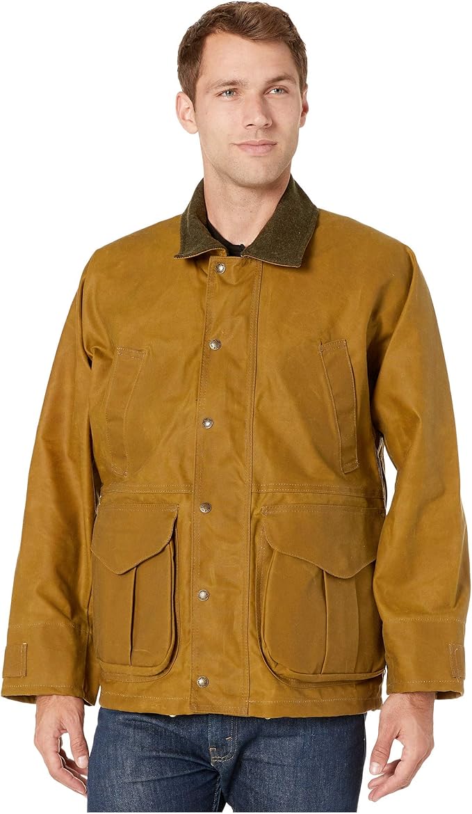 Filson Tin Cloth Field Jacket - Style 10003 Tan - Medium: Amazon.co.uk ...
