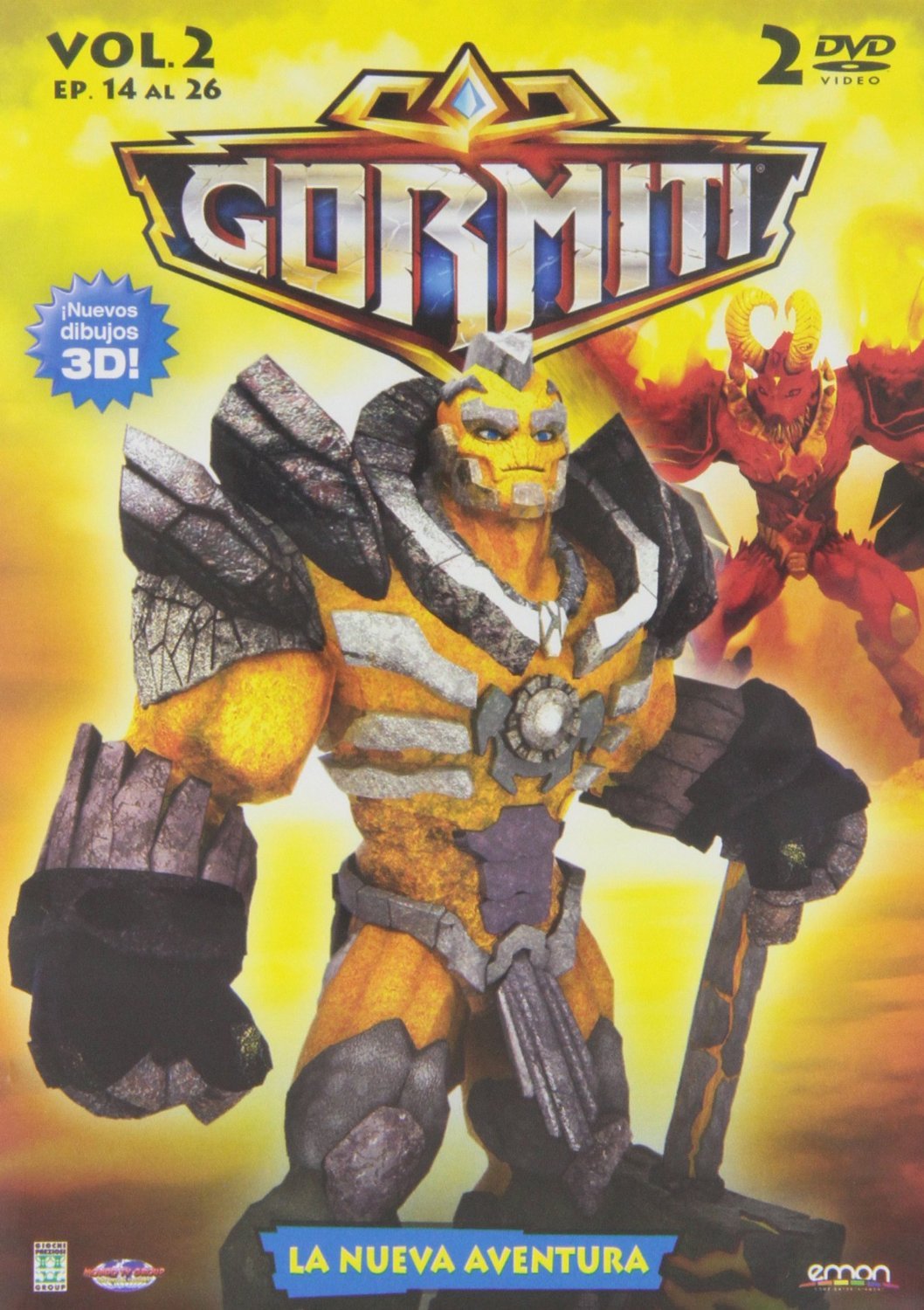 Gormiti - Temporada 3, Parte 2 [DVD]: Amazon.es: Man Of Action: Cine y ...