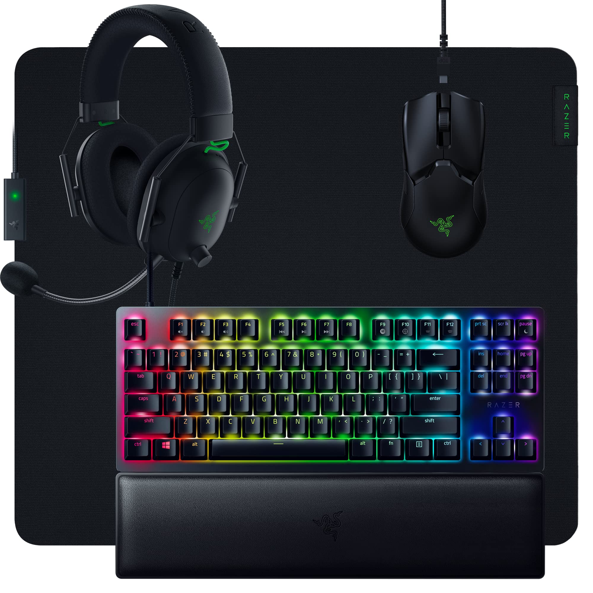 Mua Razer Gaming Bundle: Huntsman V2 TKL Tenkeyless Keyboard w/Linear ...