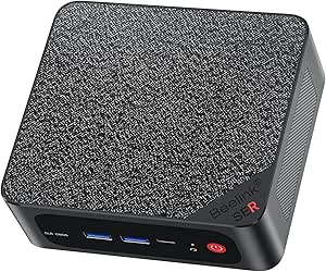 Beelink 5900HX GR9 GTR5 Mini PC, AMD Ryzen 9 5900HX (up to 4.6GHz ...