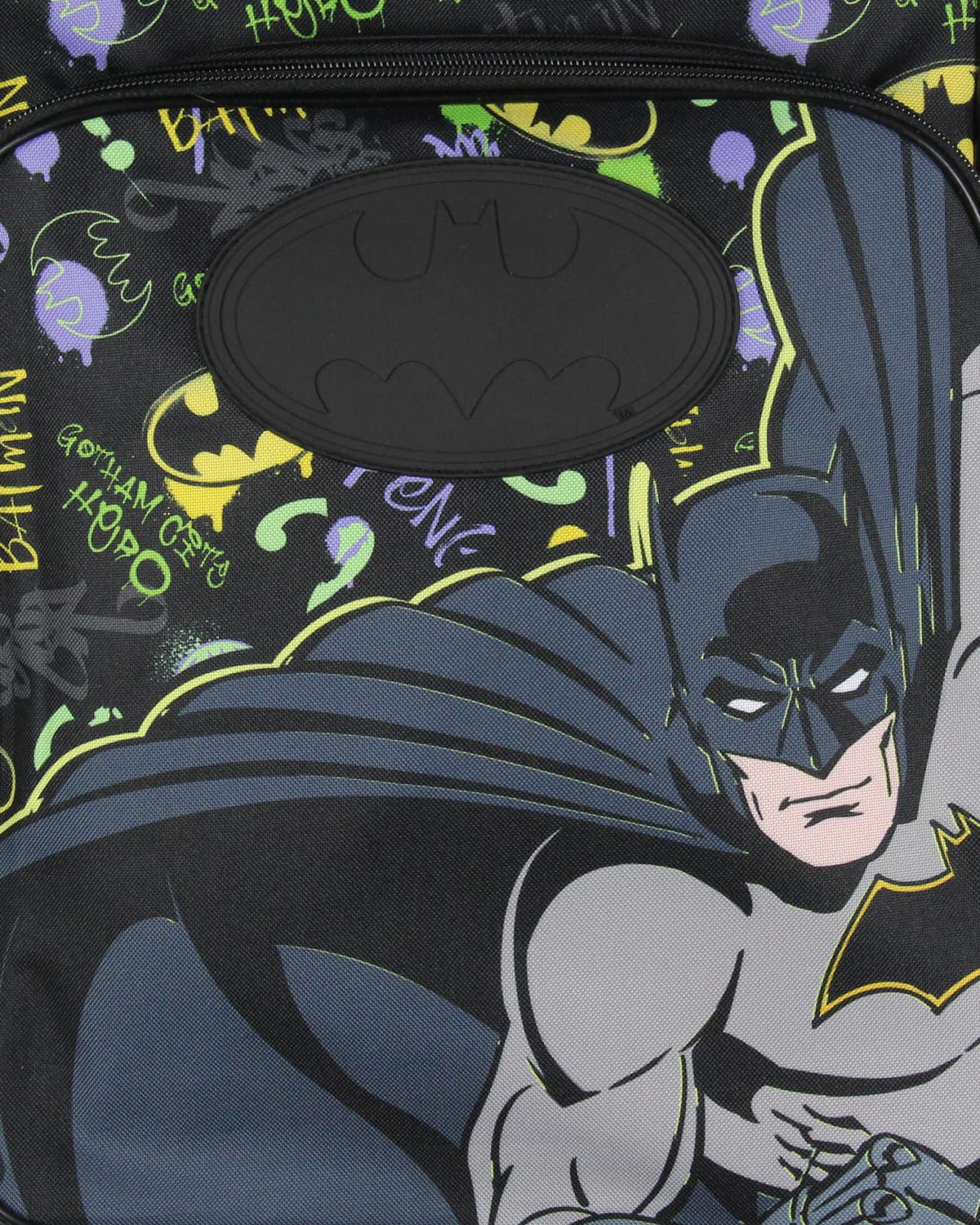 Mua DC Comics Batman Backpack Gotham City Superhero Rubber Bat Symbol ...