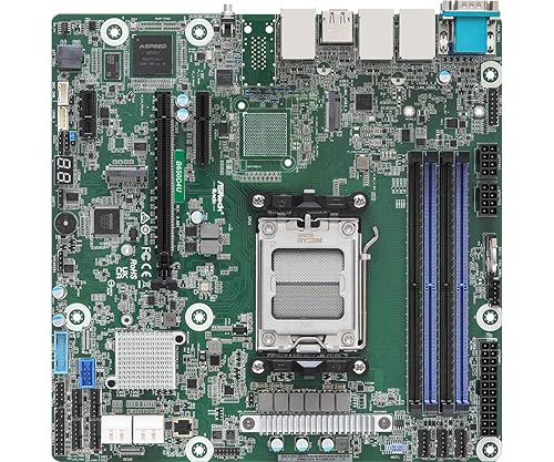 AsRock Rack B650D4U Micro-ATX Server Motherboard Single Socket AMD ...