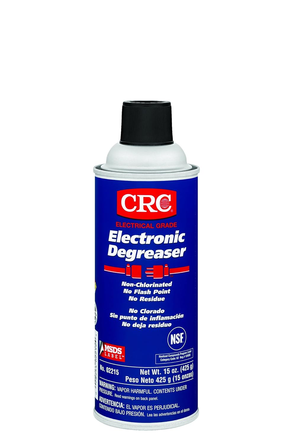 CRC Electronic Degreaser, 15 oz Aerosol Can, Clear: Industrial ...