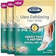 Amazon.com: Dr. Scholl's Ultra Exfoliating Foot Peel Mask 3 Pack , Gently Peels and Softens ...
