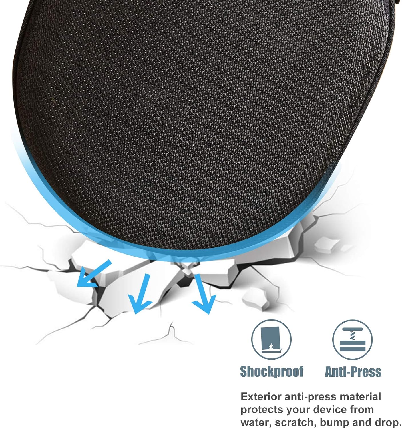 ProCase Hard Travel Carrying Case for Sony WH-1000XM4, WH-1000XM3, WH ...