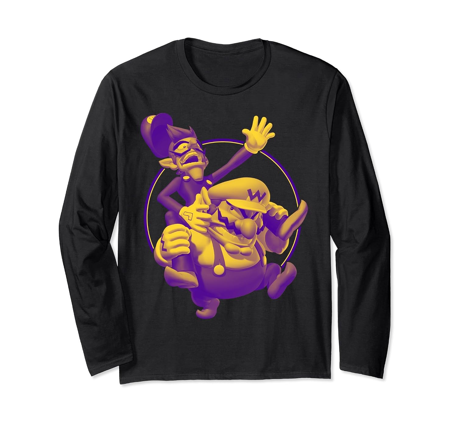 Nintendo Super Mario Waluigi & Wario Duo Long Sleeve Tee-4LVS – 4loveshirt