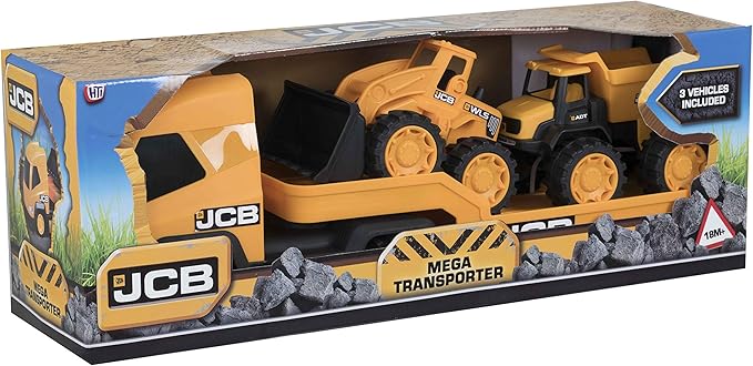 JCB Mega Transporter Toy: Amazon.co.uk: Toys & Games