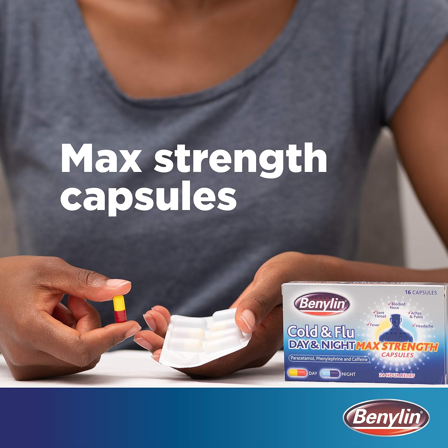 Benylin Cold & Flu Day & Night Capsules, 16 each – BigaMart