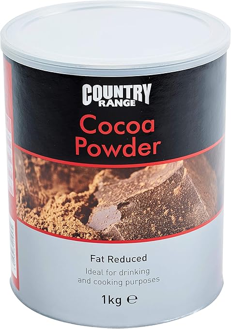 Country Range Fat Reduced Cocoa Powder - 1x1kg: Amazon.co.uk: Grocery