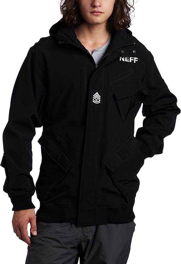 Amazon.com: Neff Men's Assault Softshell Jacket: Clothing