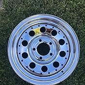 Amazon.com: Trailer Wheel Chrome Rim 14 x 5.5 in. Directional Style 5 ...