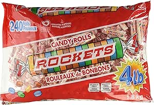 Rockets Candy Bag of Individually Wrapped , 240 Count: Amazon.ca: Grocery