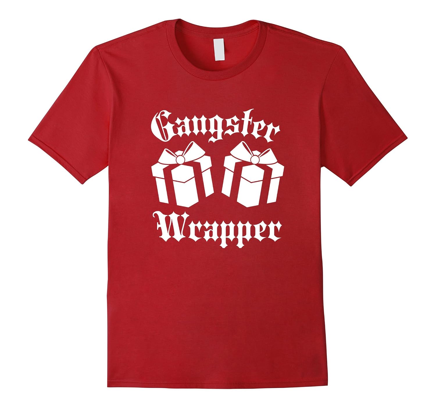 Christmas Shirts – Gangsta Wrapper Tshirt – Funny Gift Shirt-TD – Teedep