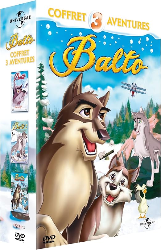 Balto 1, 2 & 3 - Coffret 3 DVD: Amazon.co.uk: DVD & Blu-ray