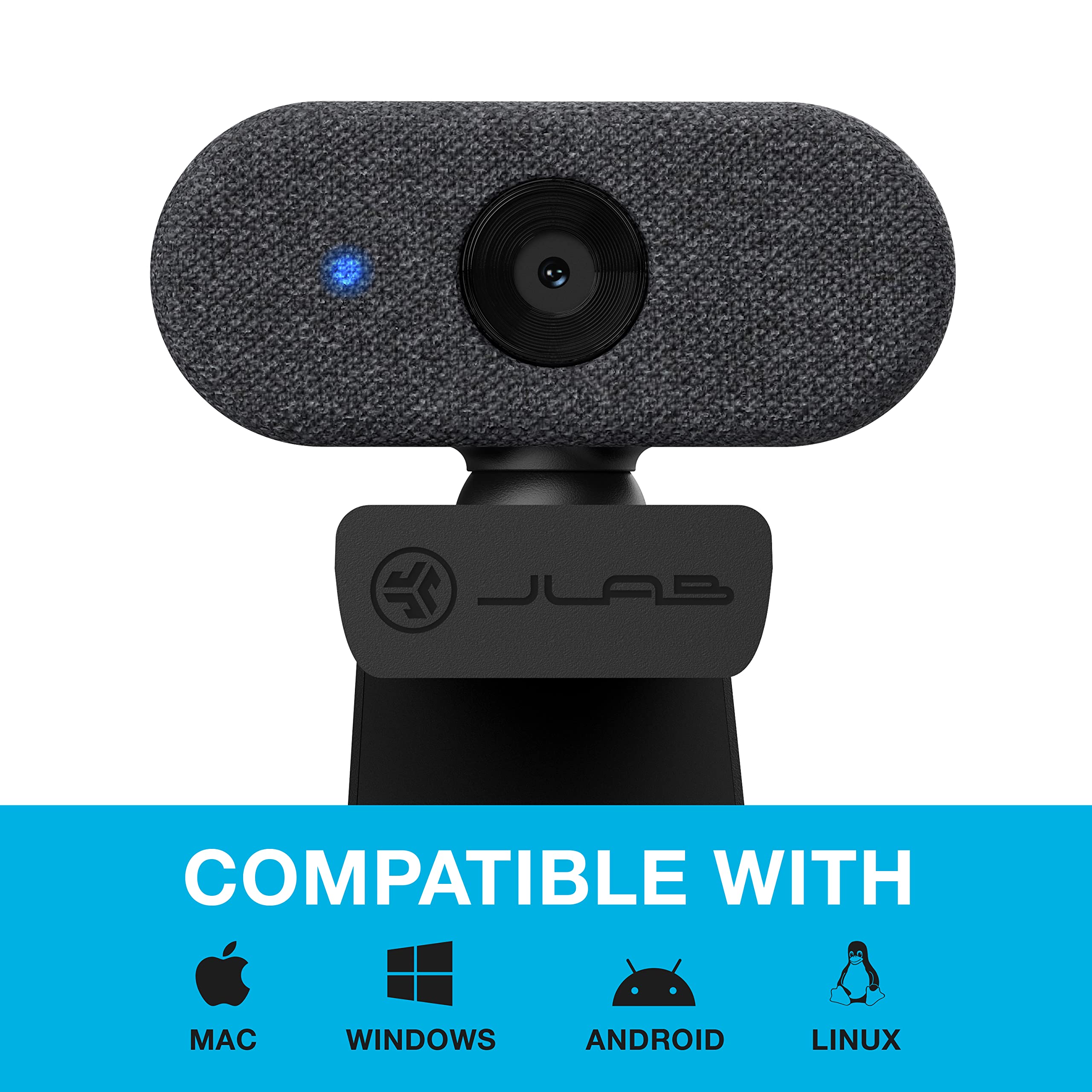 Mua JLab Go Cam USB HD Webcam, Black, 1080P/30 FPS, 2.1 Megapixels ...