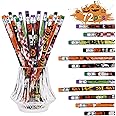 Amazon.com: xutengy 72Pcs Halloween Pencils Stationery Party Favors Set ...