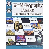 Amazon.com: Mark Twain - World Geography Puzzles: Countries of the ...
