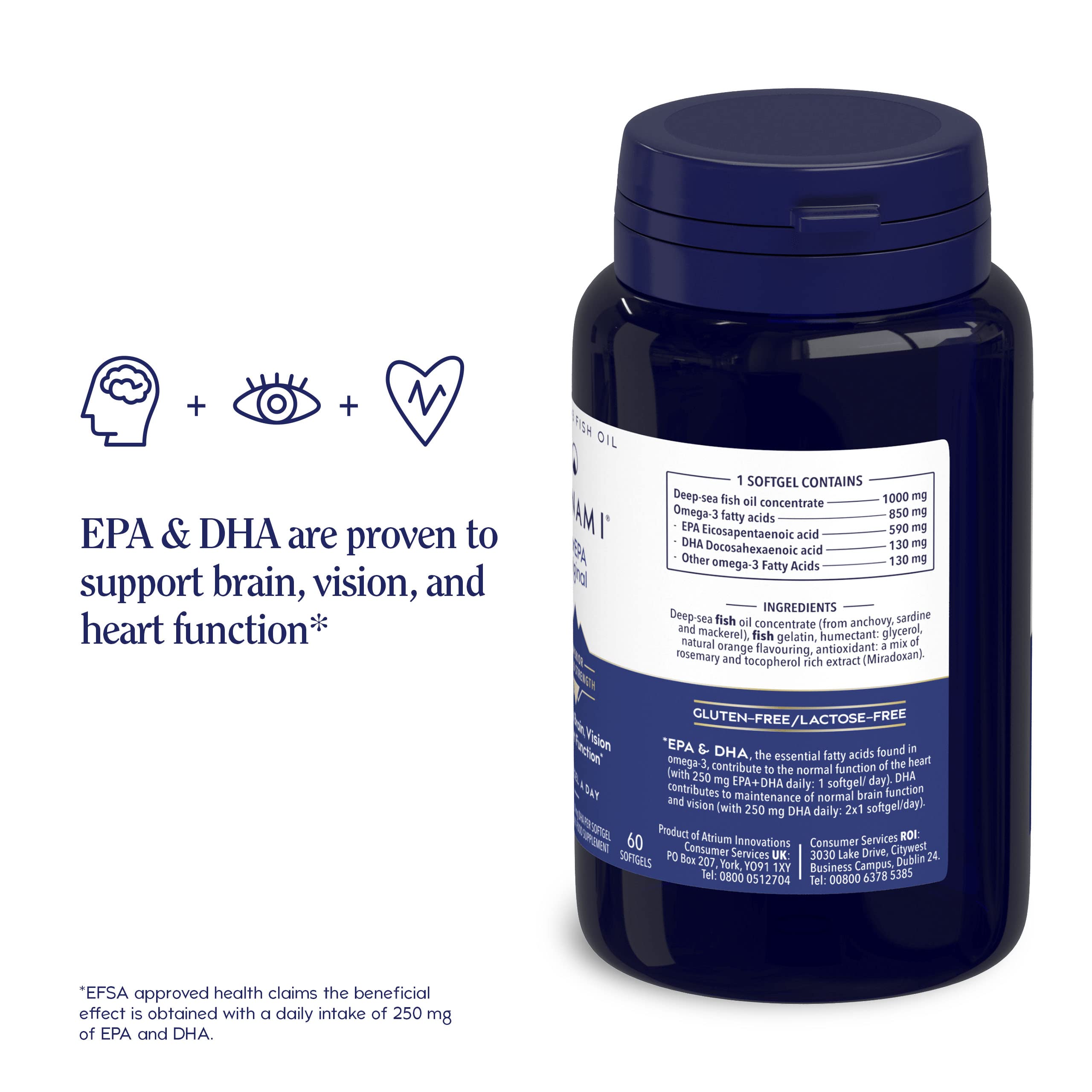 Mua Omega 3 Fish Oil Supplement - Minami - MorEPA Original with high ...